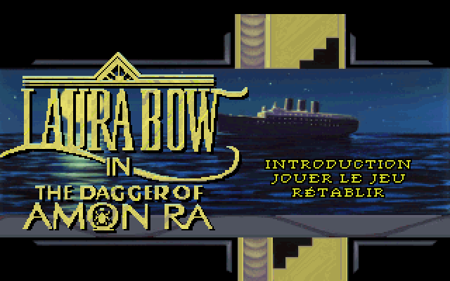 Laura Bow 2 FR (ScummVm 1992 Sierra) - Amiga France